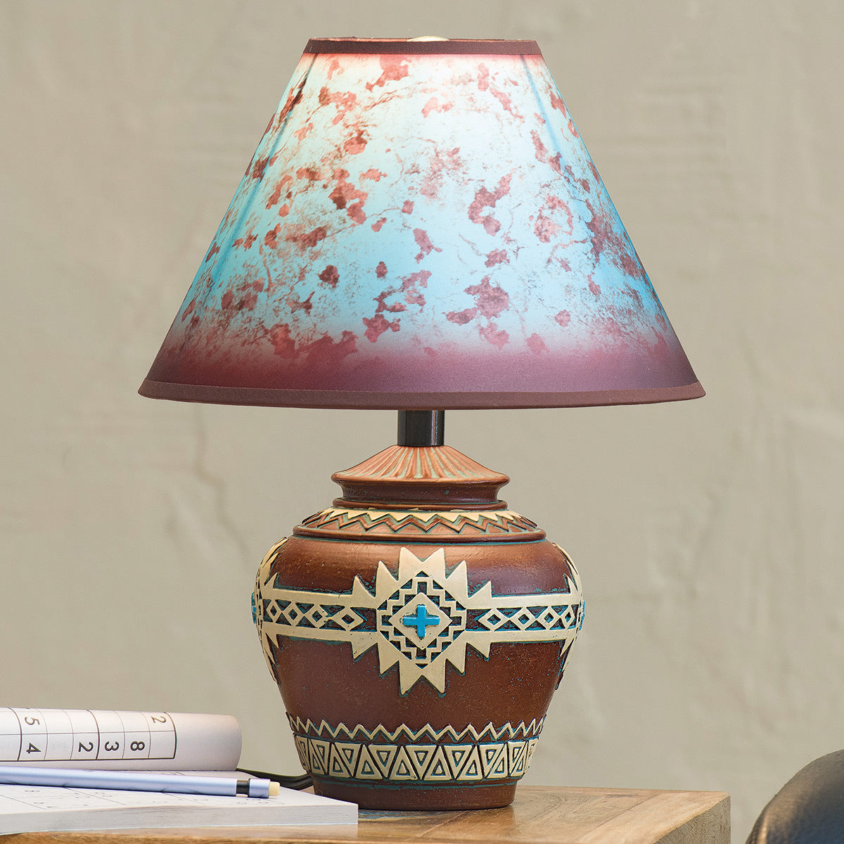 Sky Canyon Southwest Accent Lamp - CLEARANCE | Black Forest Decor