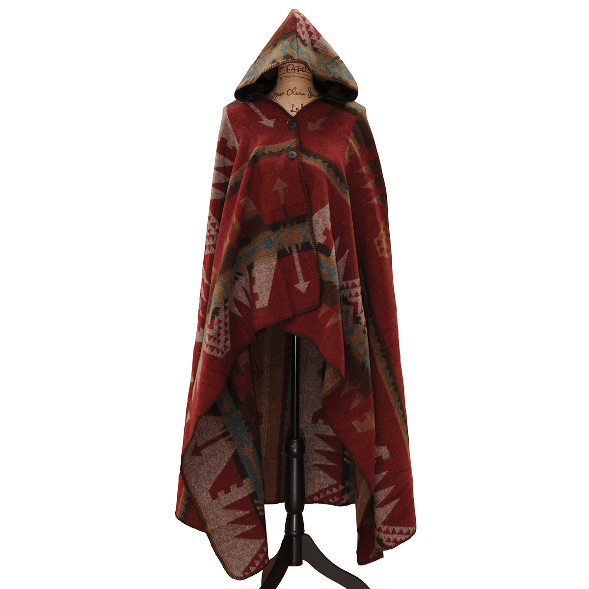 Yellowstone II Hooded Throw | Black Forest Decor