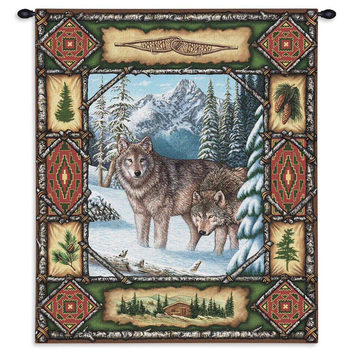 Wildlife & Rustic Tapestry Wall Hangings | Black Forest Décor
