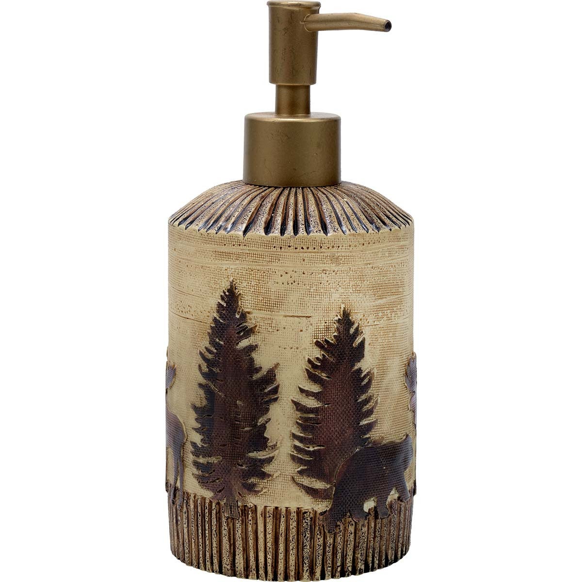 Woodland Moose & Bear Lotion Pump | Black Forest Decor