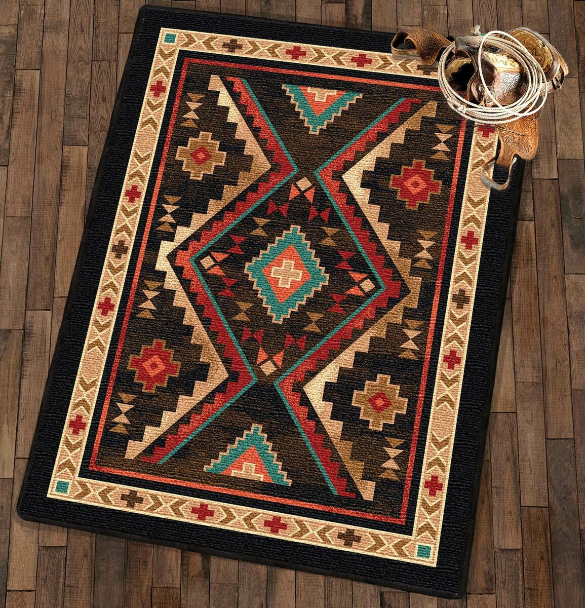 Cross Creek Rug - 8 x 11 | Black Forest Decor