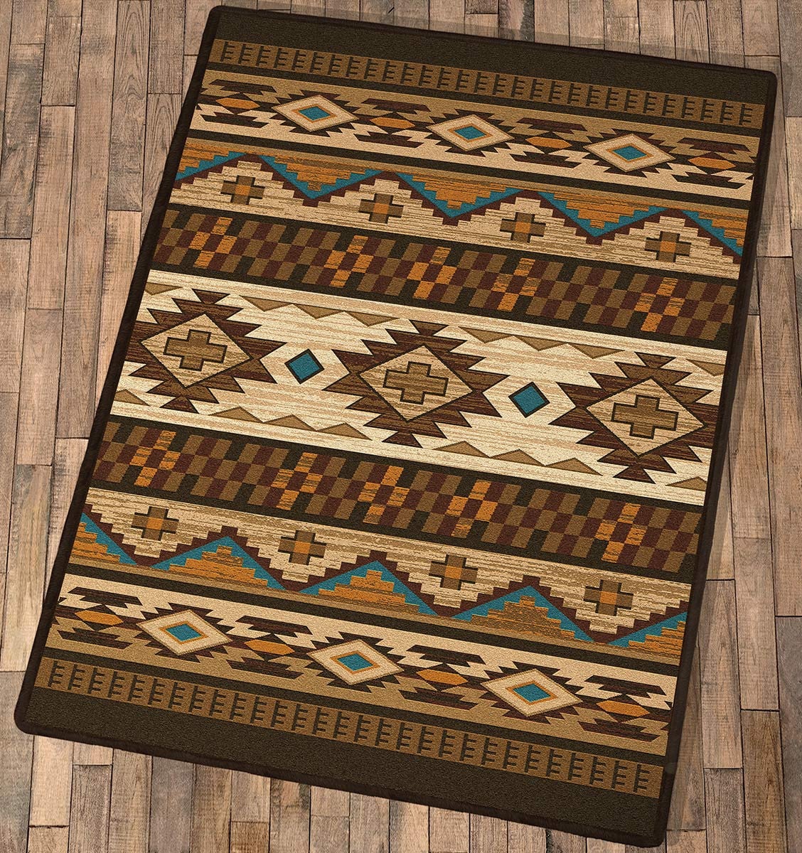 Medicine Lodge Rug - 4 x 5 | Black Forest Decor