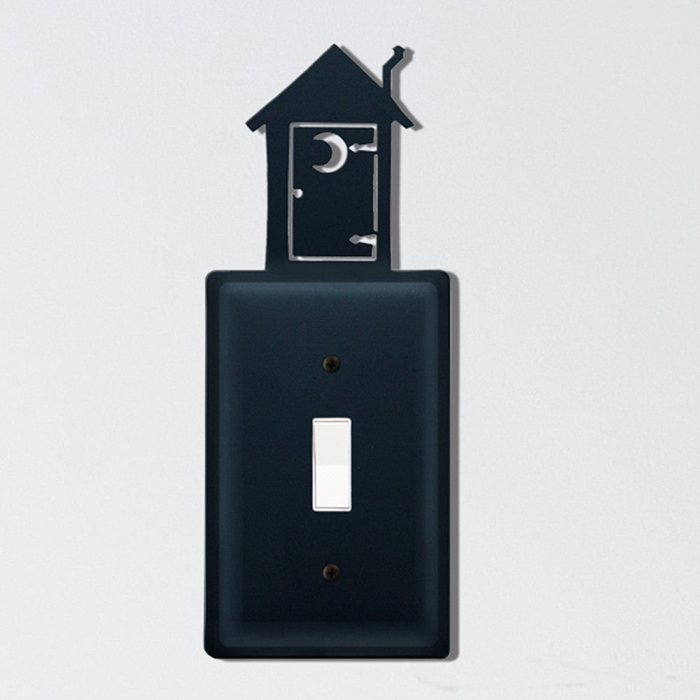 Outhouse Single Switch Cover | Black Forest Decor