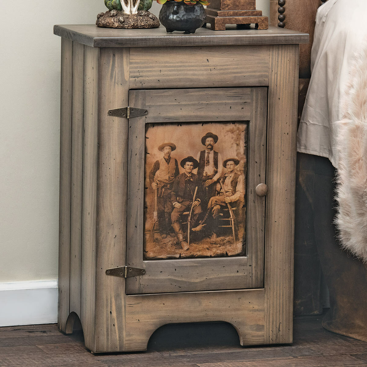 Texas Rangers Nightstand | Black Forest Decor