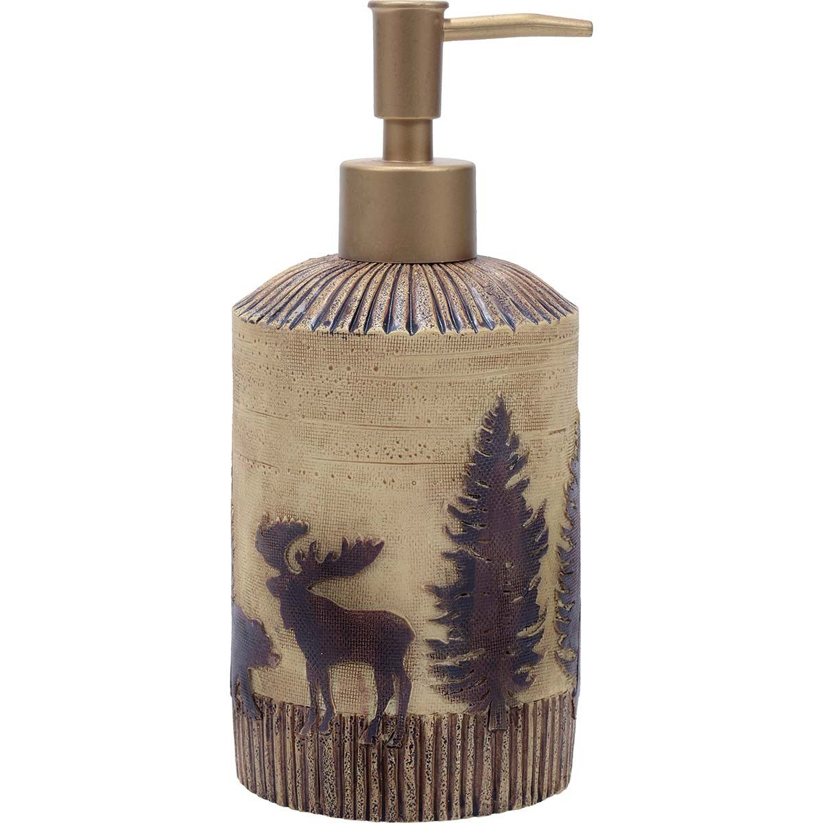 Woodland Moose & Bear Lotion Pump | Black Forest Decor