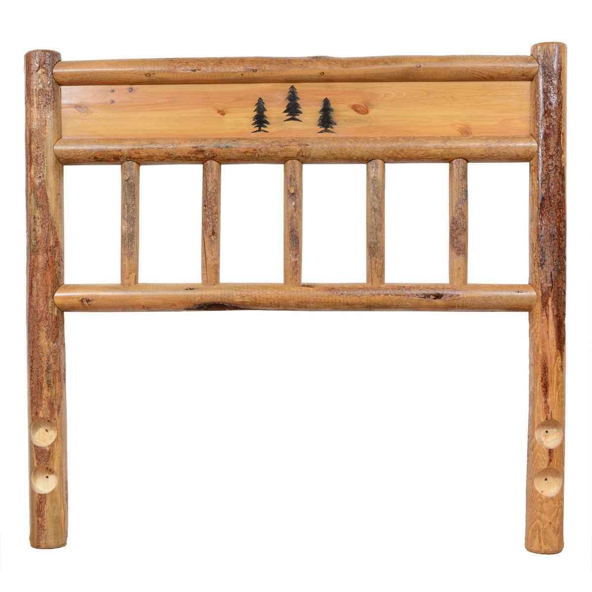 Yosemite Log Bed - Queen | Black Forest Decor