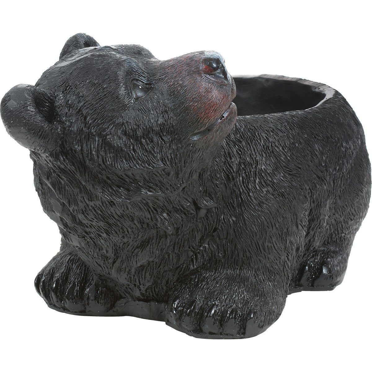Black Bear Cub Planter | Black Forest Decor