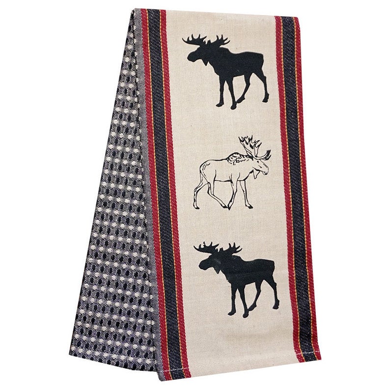 Mellow Moose Kitchen Towel - Set of 4 | Black Forest Decor