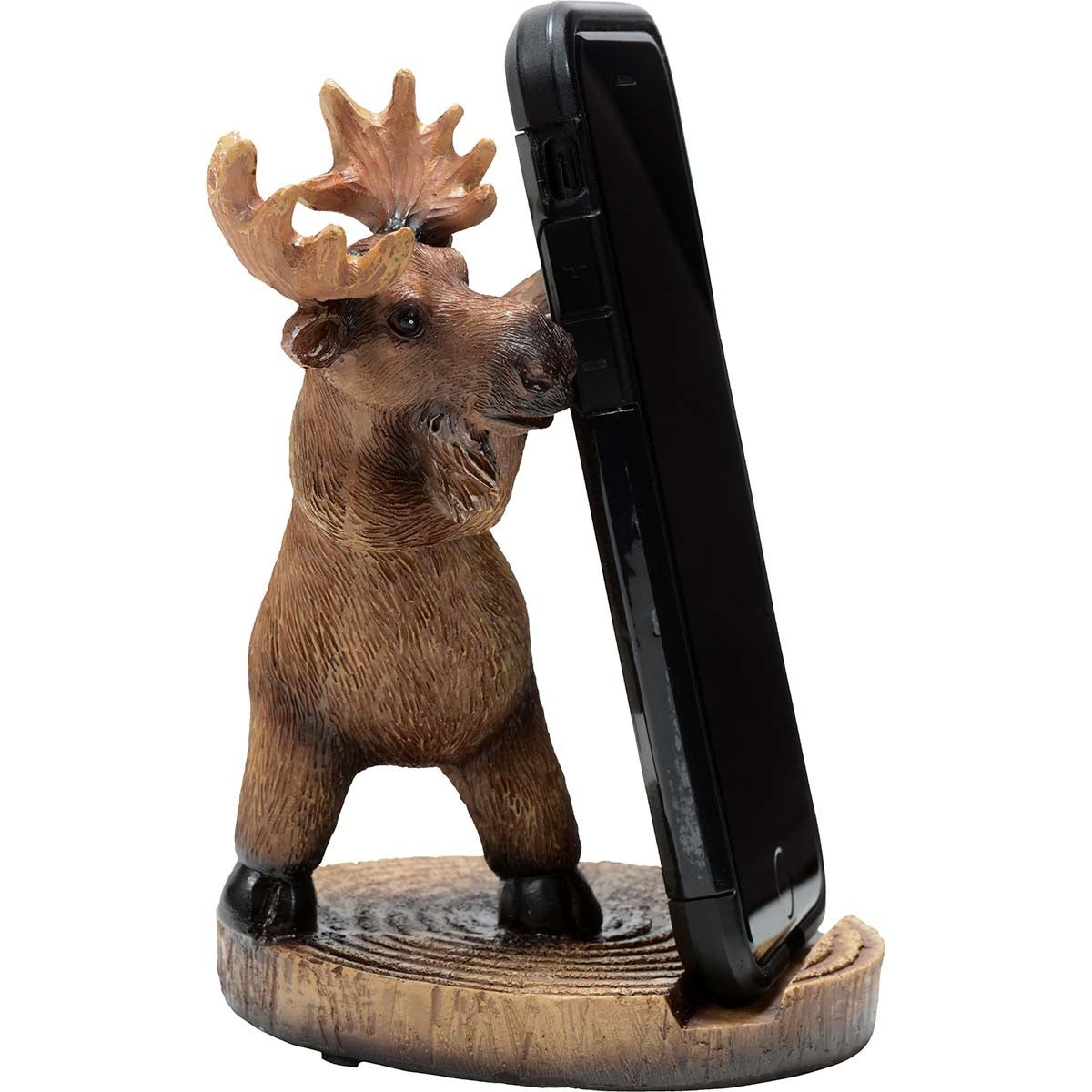 Helpful Moose Cell Phone Holder | Black Forest Decor
