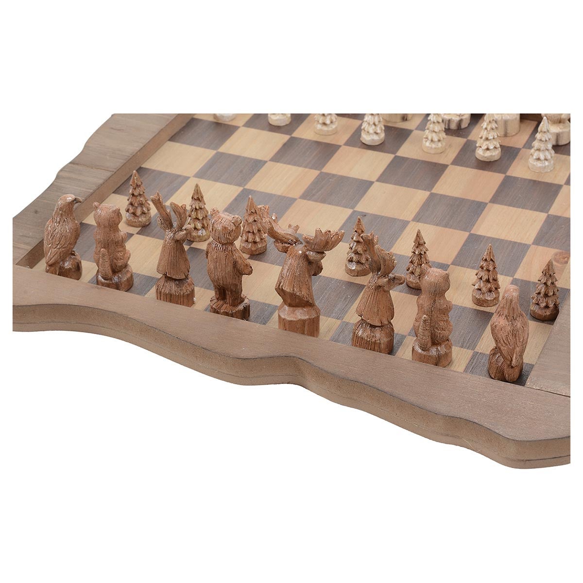 Forest Friends Chess Set | Black Forest Decor