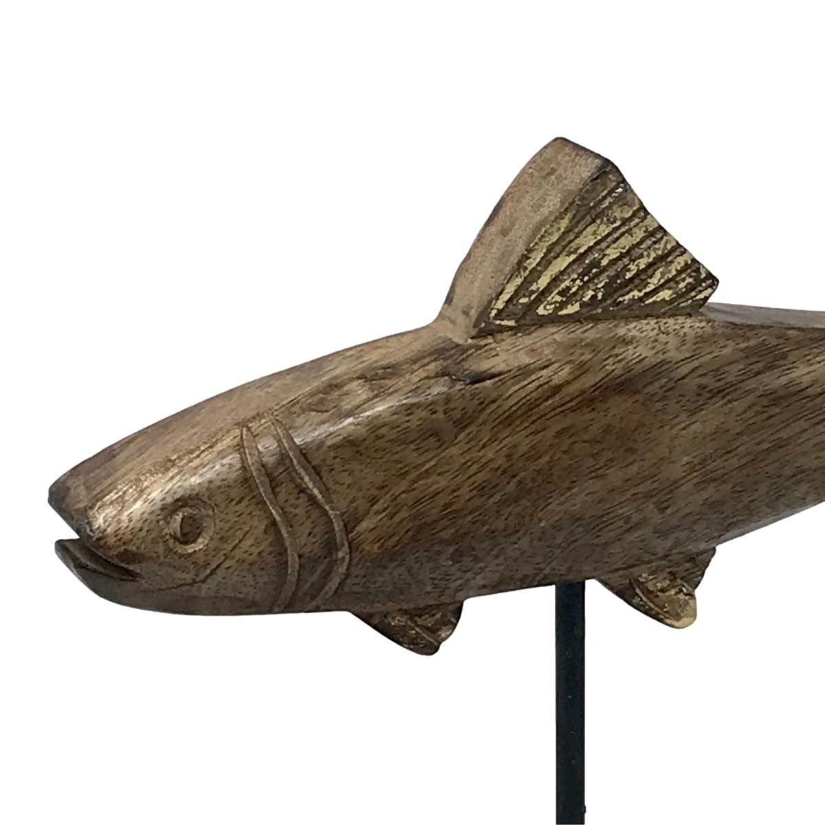 Trout Carved Fish | Black Forest Decor