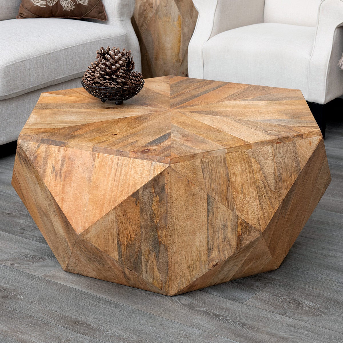 Cascade Timber Cocktail Table - OUT OF STOCK UNTIL 01/21/2026 | Black ...