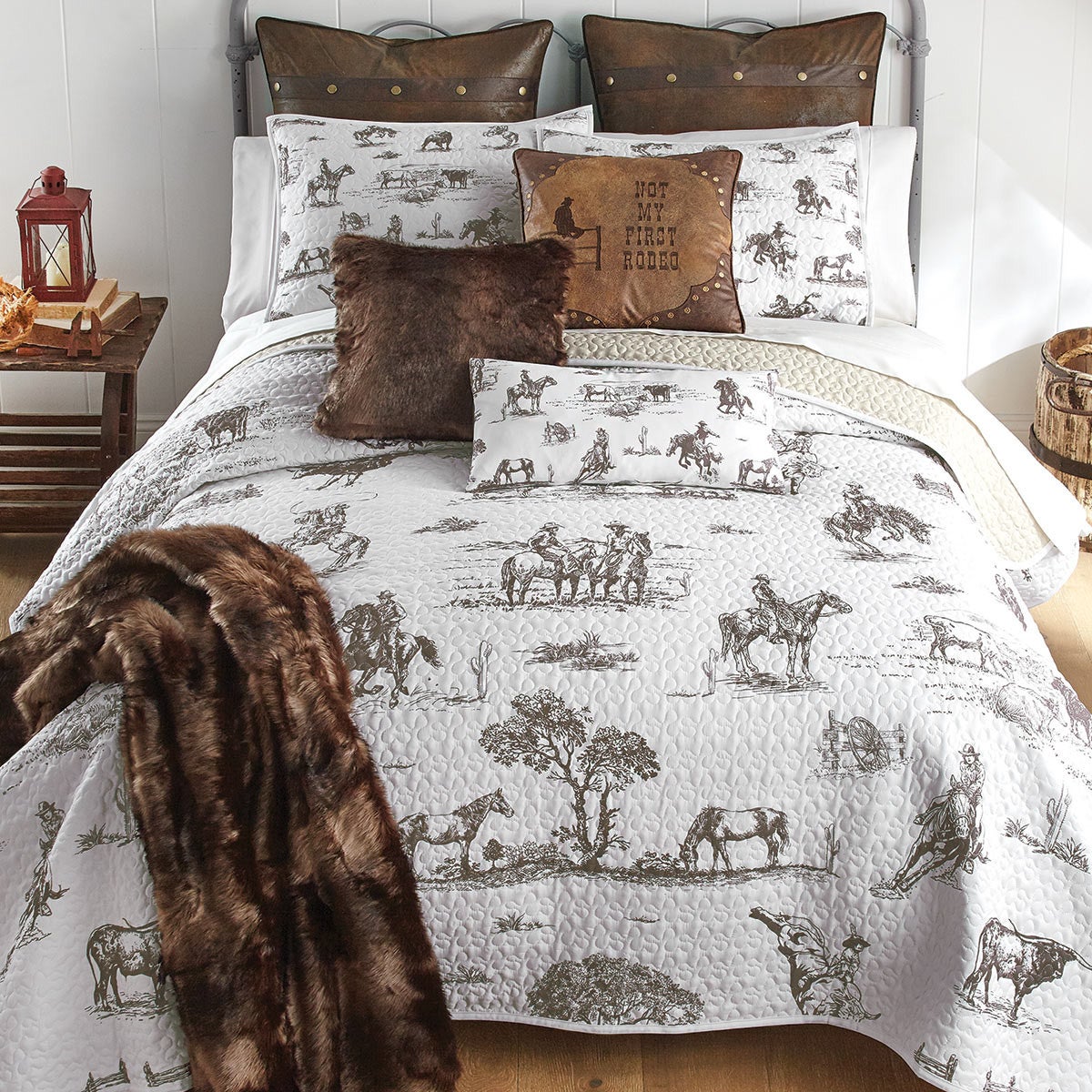 cowboy bed sheets full
