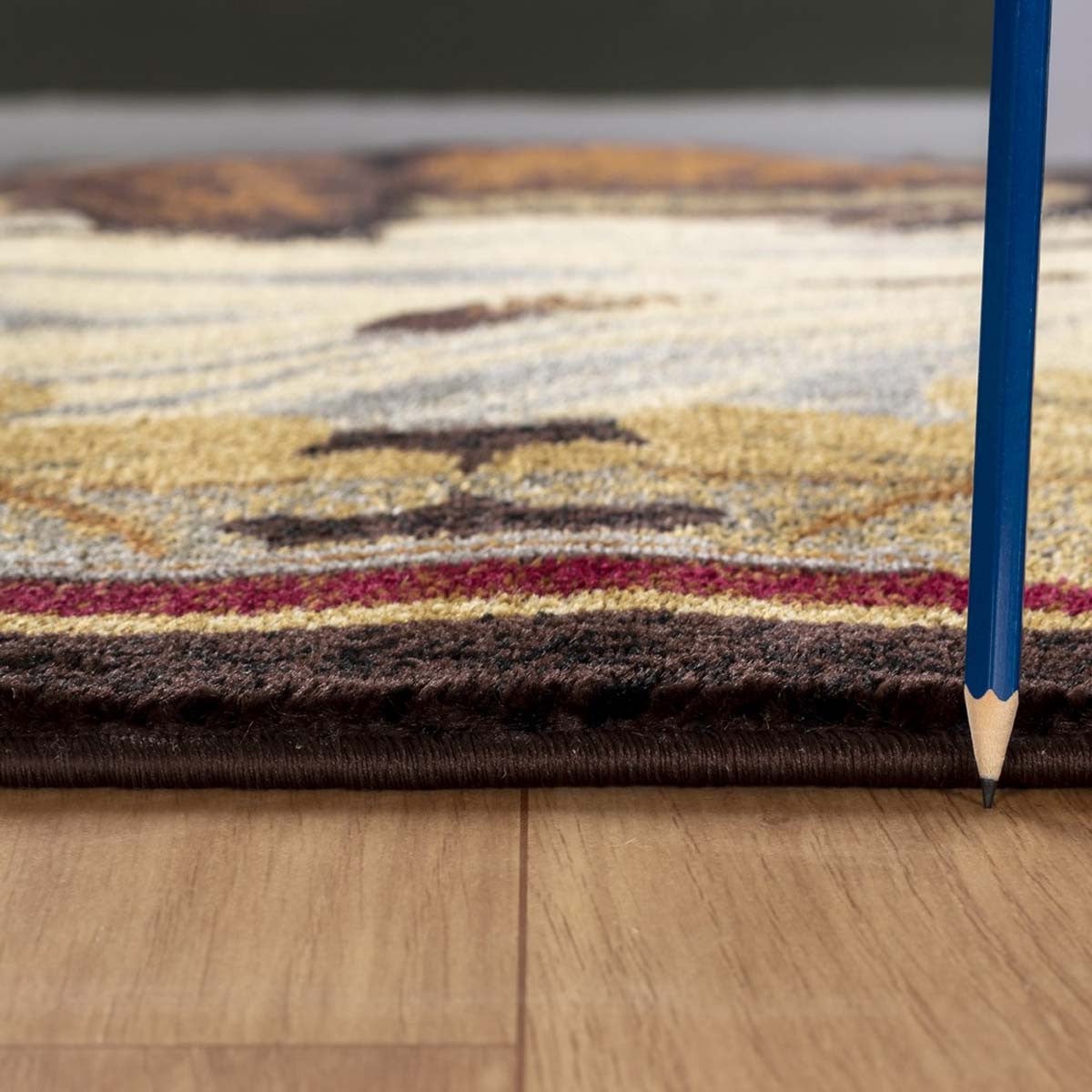 Streamside Hunt Cabin Rug - 2 x 3 | Black Forest Decor