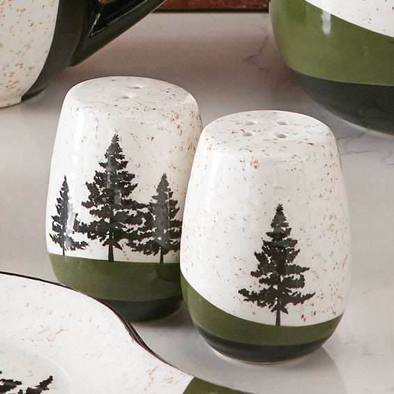 Pine Ridge Salt & Pepper Shakers- SALE | Black Forest Decor