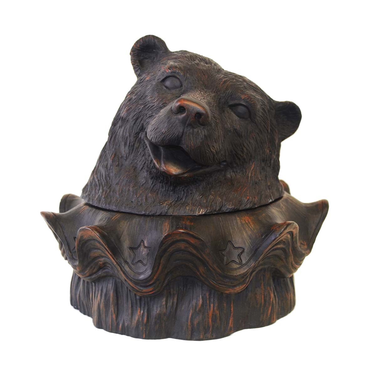 Carnival Bear Storage Container | Black Forest Decor