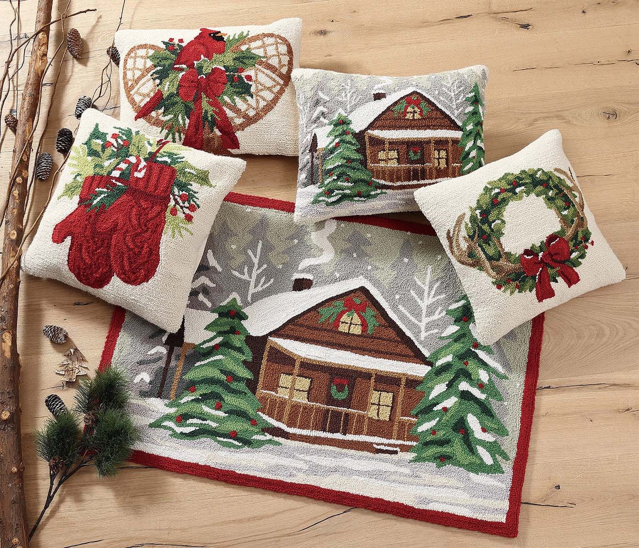 Woodland Retreat Rug | Black Forest Decor