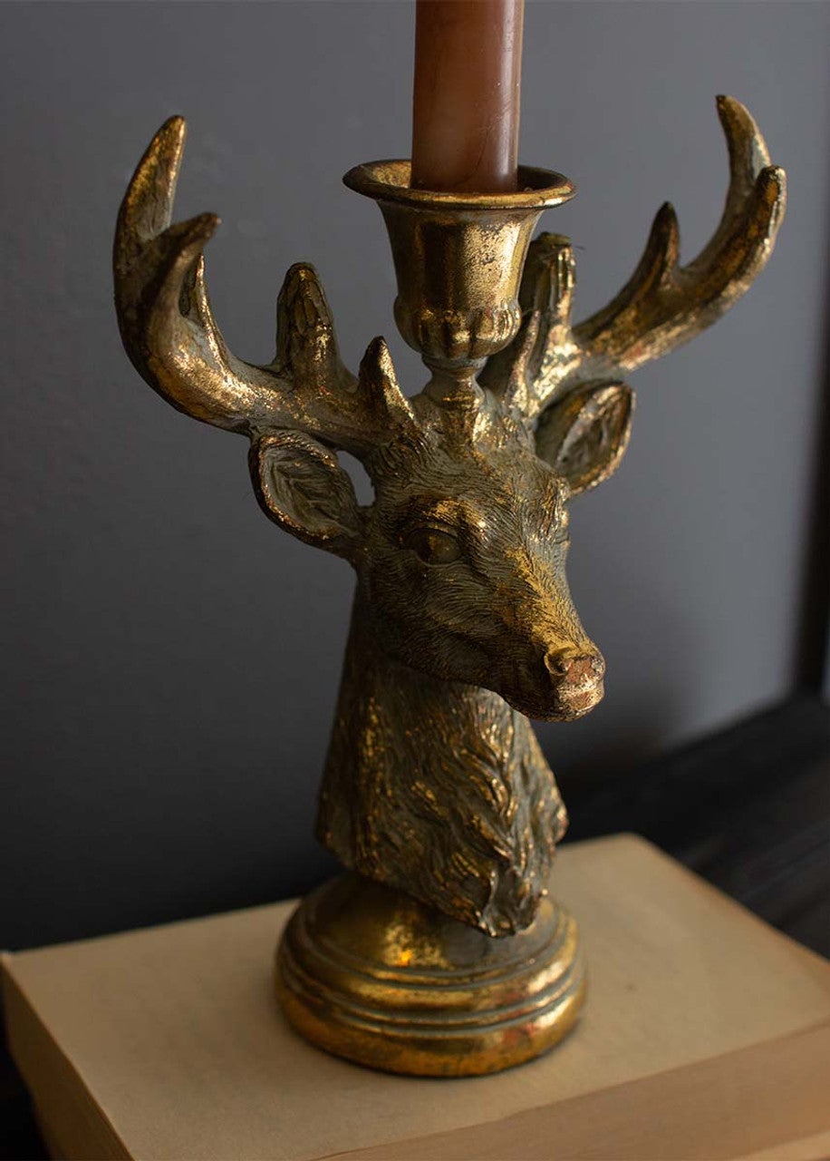 Buck Bust Candle Holder - OUT OF STOCK UNTIL 02/18/2026 | Black Forest ...