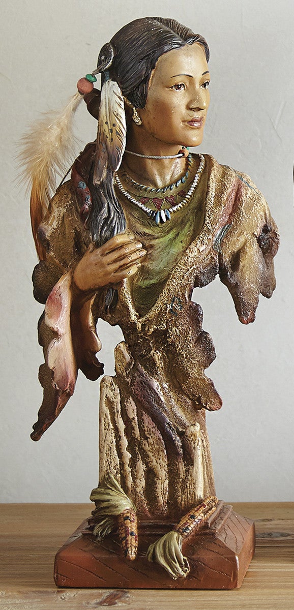 Prairie Spirit Woman Sculpture | Black Forest Decor