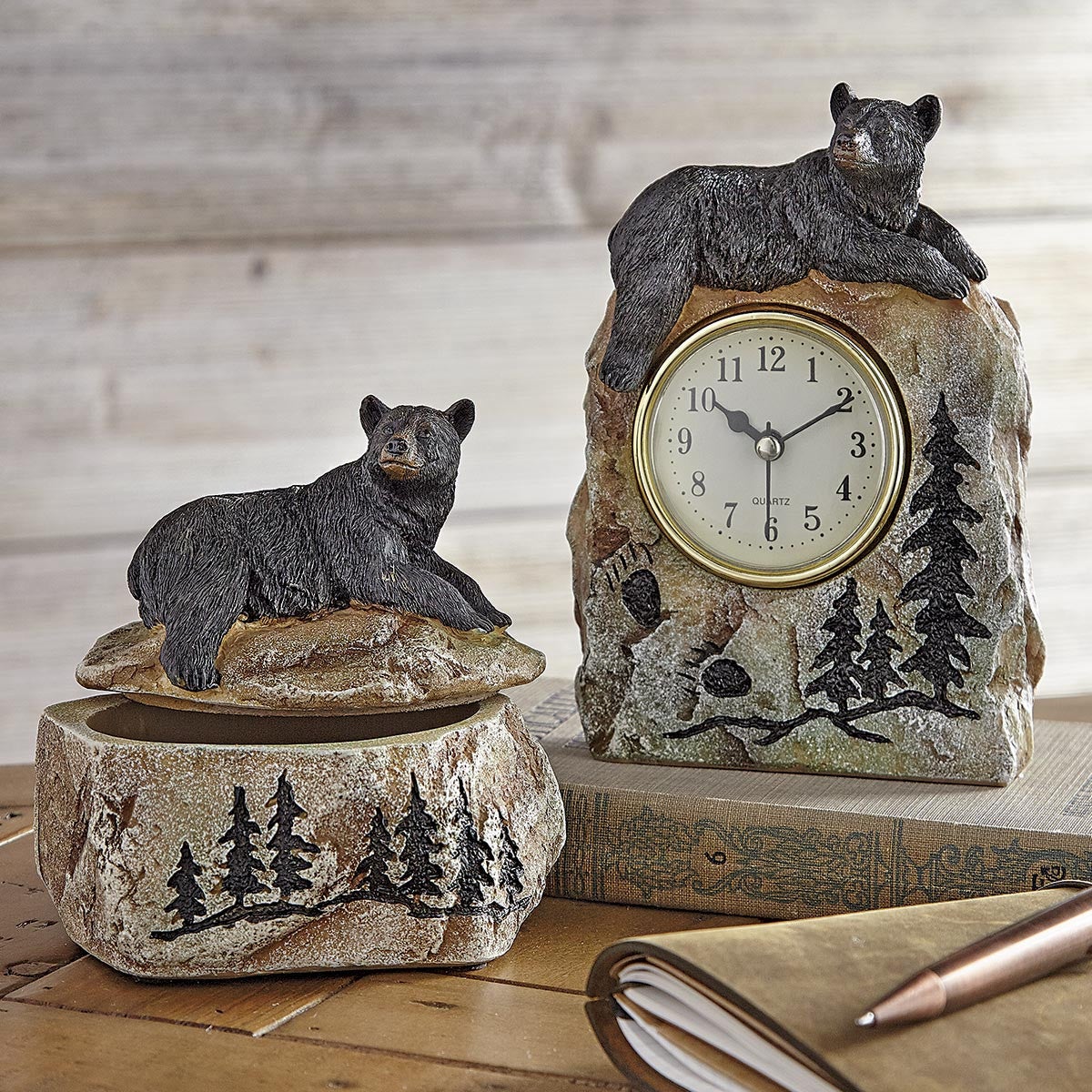 Bear Forest Trinket Box | Black Forest Decor