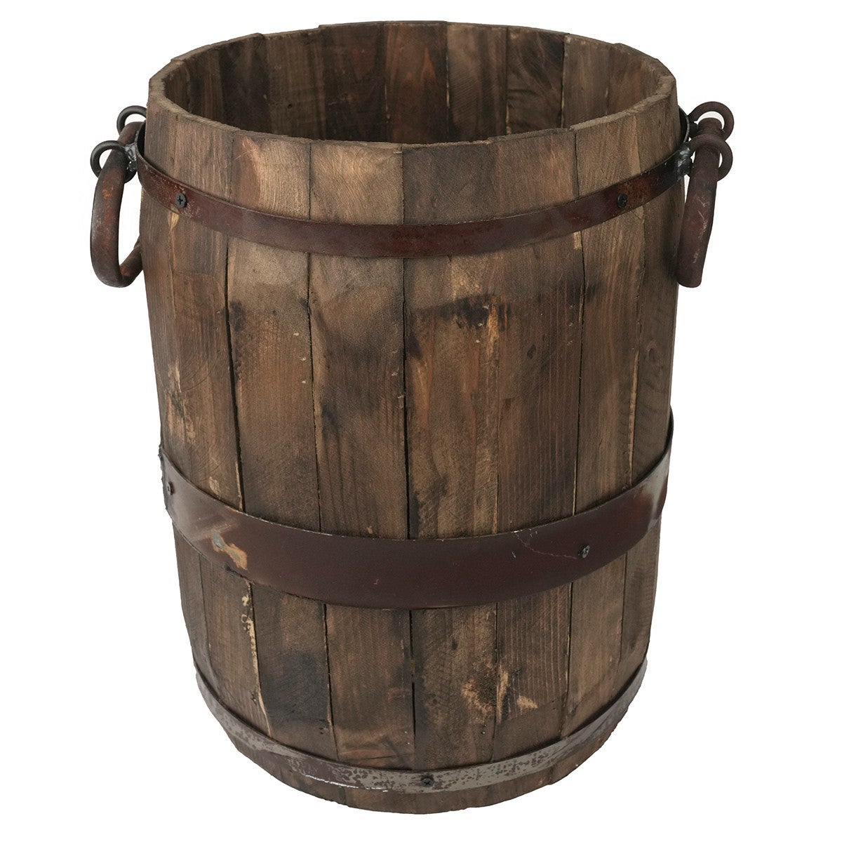 Santa Fe Natural Brown Bucket | Black Forest Decor