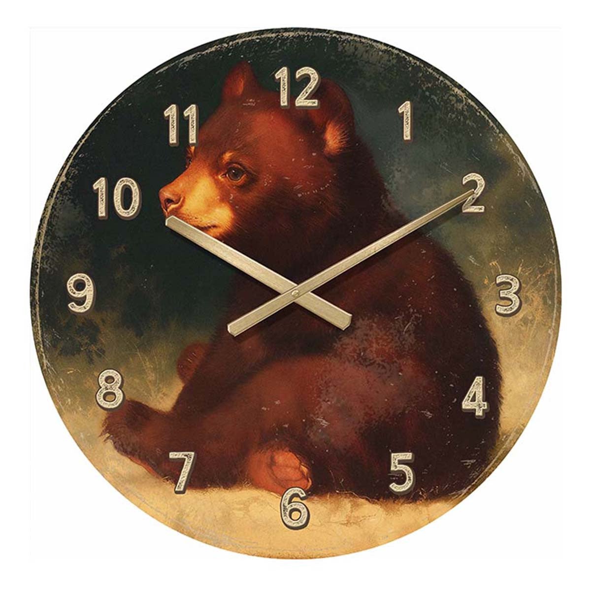 Honey Haven Bear Wall Clock | Black Forest Decor