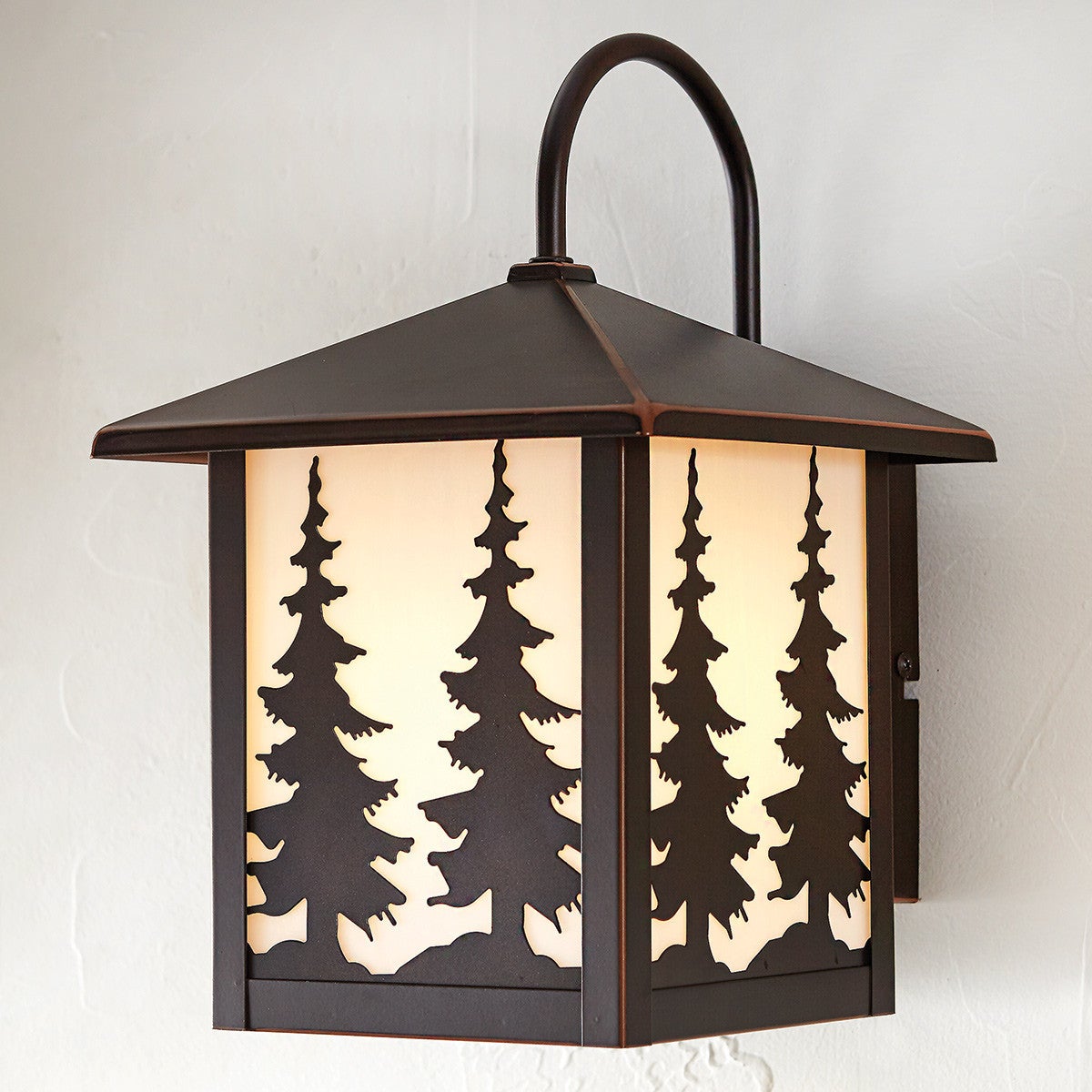 rustic garden lights