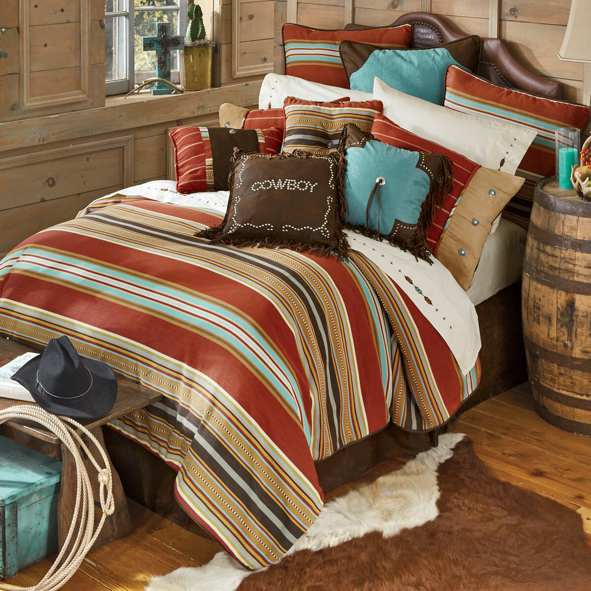 cowboy bed sheets full