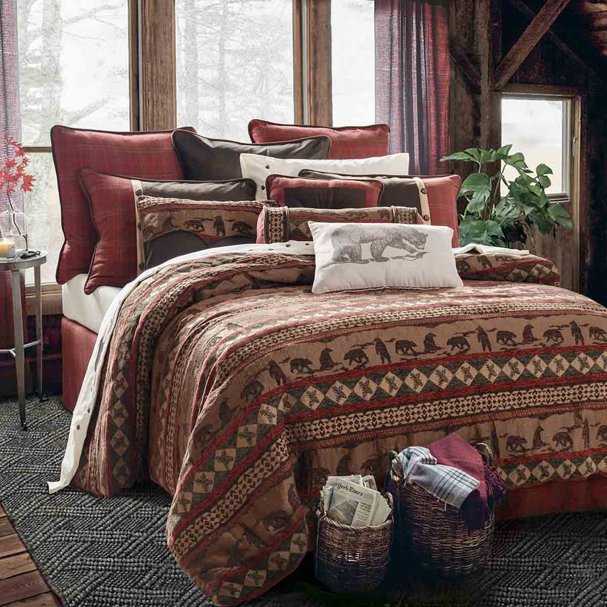 Cascade Lodge Bed Set - Full | Black Forest Decor