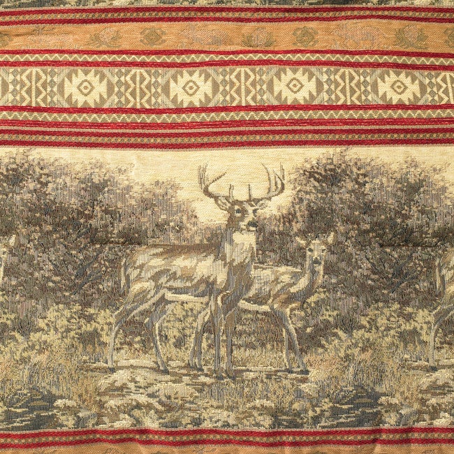 Rustic Bedding Sets: Queen Size Woodland Deer Bed Set | Black Forest Decor