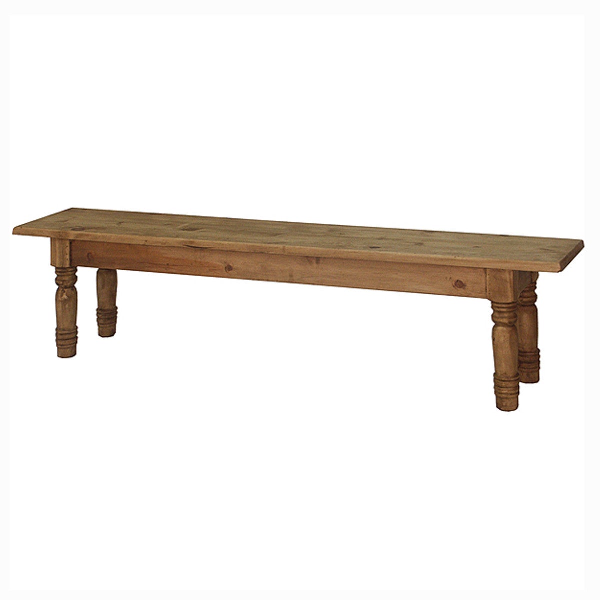 Honey Gathering Bench - 72 Inch | Black Forest Decor