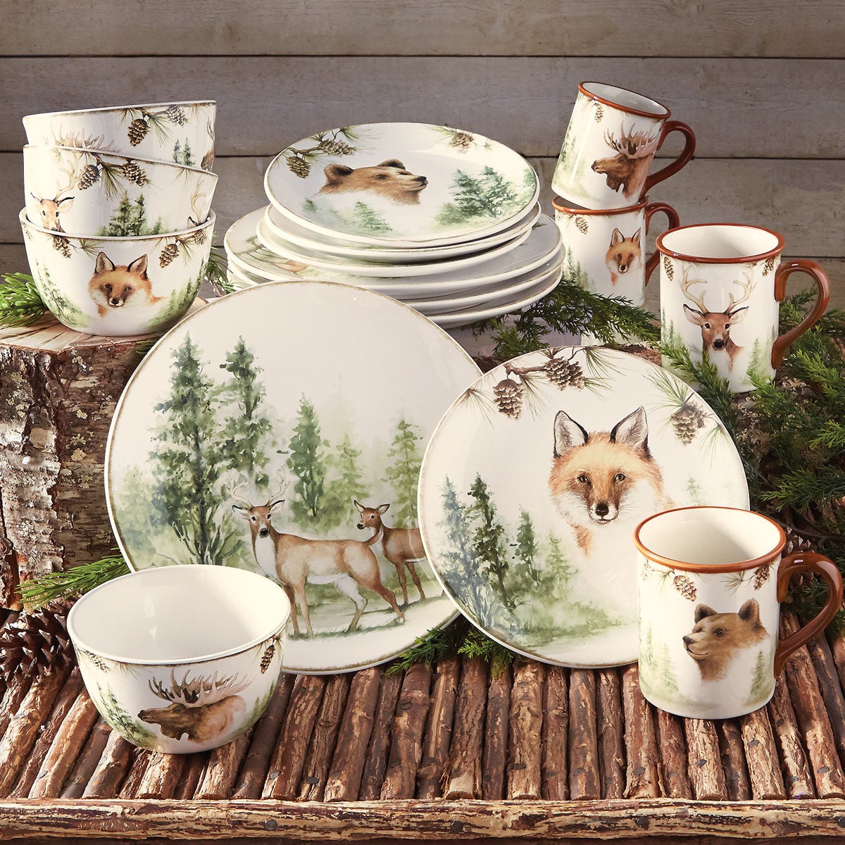 Rustic Dinnerware & Dish Sets | Black Forest Décor