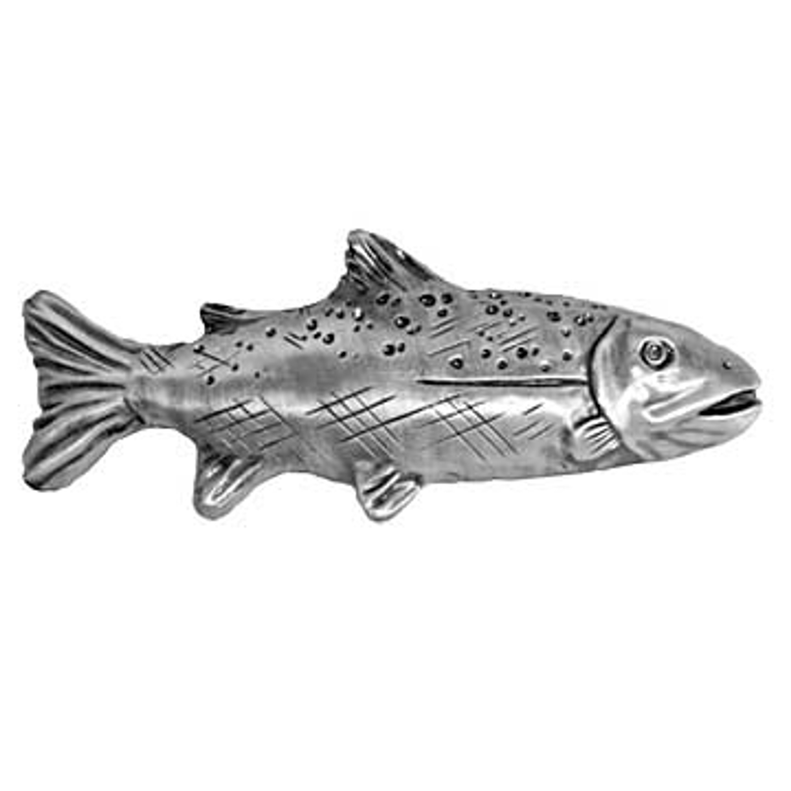 Trout Drawer Pull - Right Facing - Set of 2 | Black Forest Decor