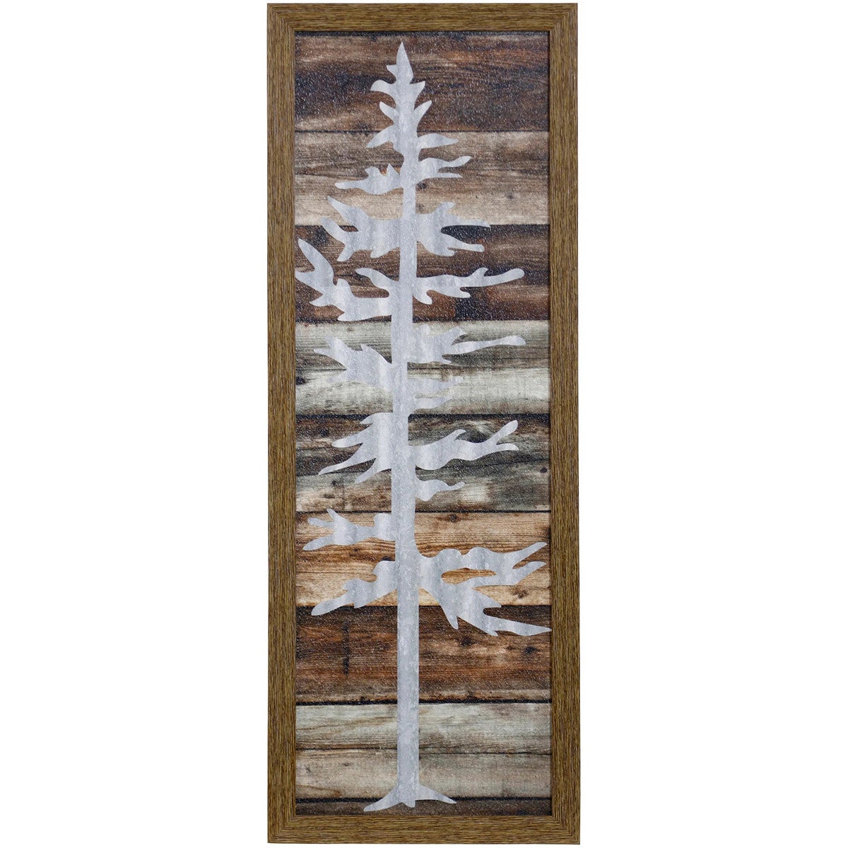 Rustic Tree Silhouette Wall Art - 2 | Black Forest Decor