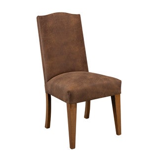 Yellowstone Dutton Leather Side Chairs - Set of 2 | Black Forest Decor