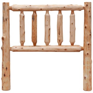 Rustic Headboards: Double Traditional Log Headboard Only | Black Forest ...