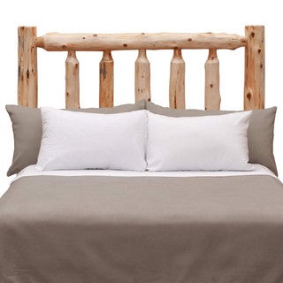 Rustic Headboards: Double Traditional Log Headboard Only | Black Forest ...