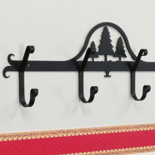 Pine Trees Coat Rack | Black Forest Decor