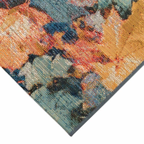 Maple Rainbow Indoor/Outdoor Rug - 3 x 5 | Black Forest Decor