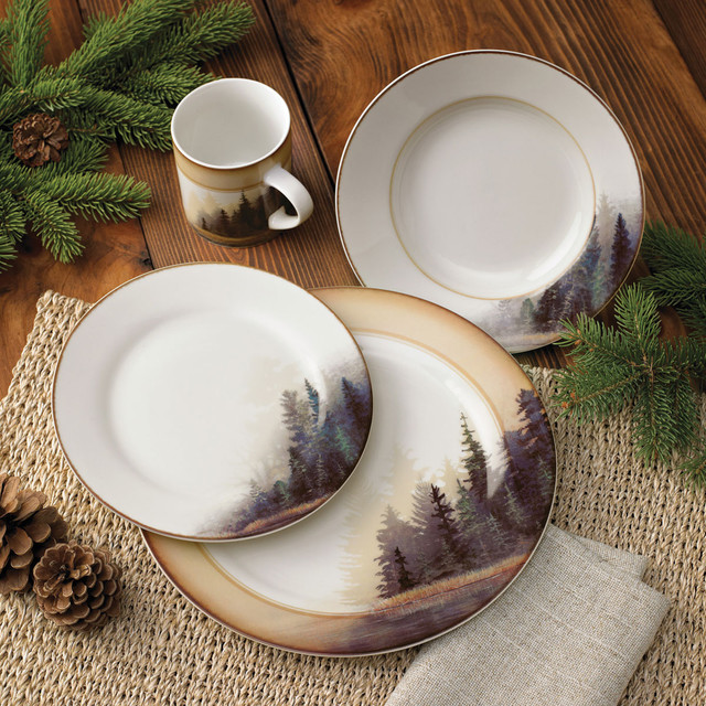 Rustic Dinnerware & Dish Sets | Black Forest Décor