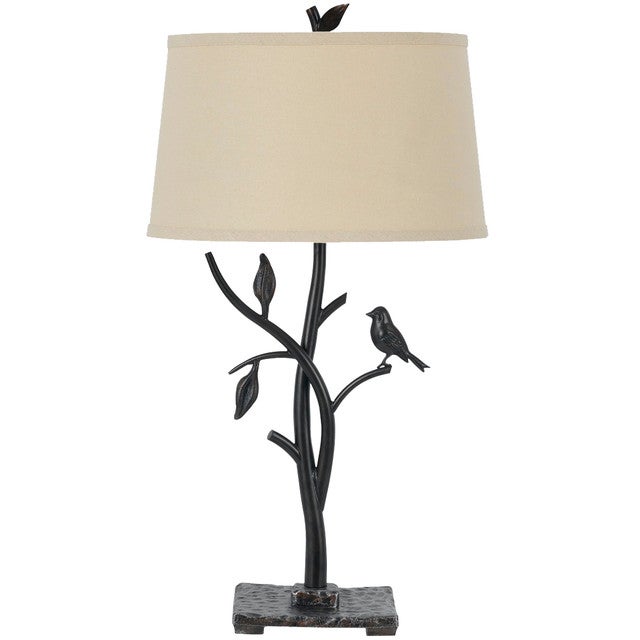 Bird Watch Table Lamp | Black Forest Decor