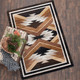 Night Horizon Rug - 4 x 5 | Black Forest Decor