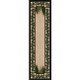 Wildlife Rugs: 2 x 8 Pine Forest Rug | Black Forest Decor