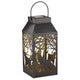 Wolf Forest Solar Lantern | Black Forest Decor