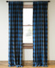 Blue Buffalo Check Drapes | Black Forest Decor