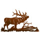 Elk Call Wall Art | Black Forest Decor