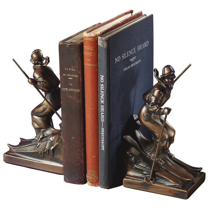 Ski Miss Bookends | Black Forest Decor
