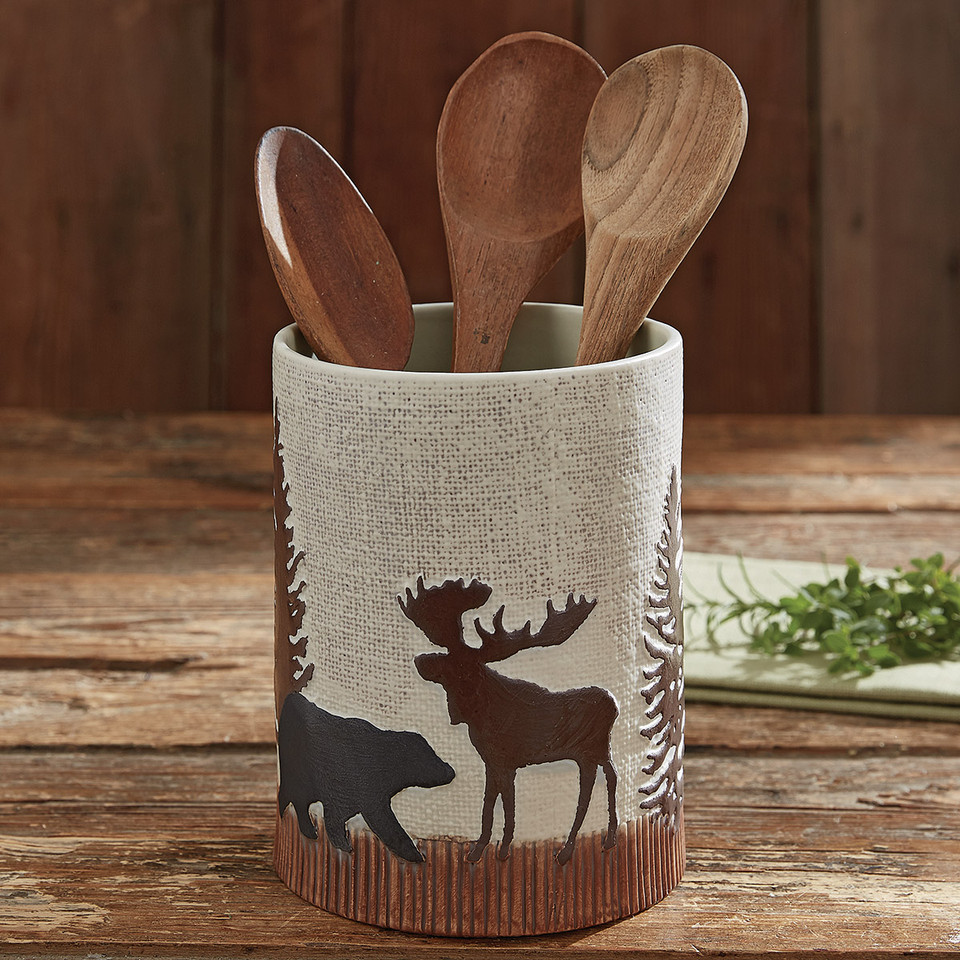 Timberland Moose & Bear Kitchen Accessories | Black Forest Decor