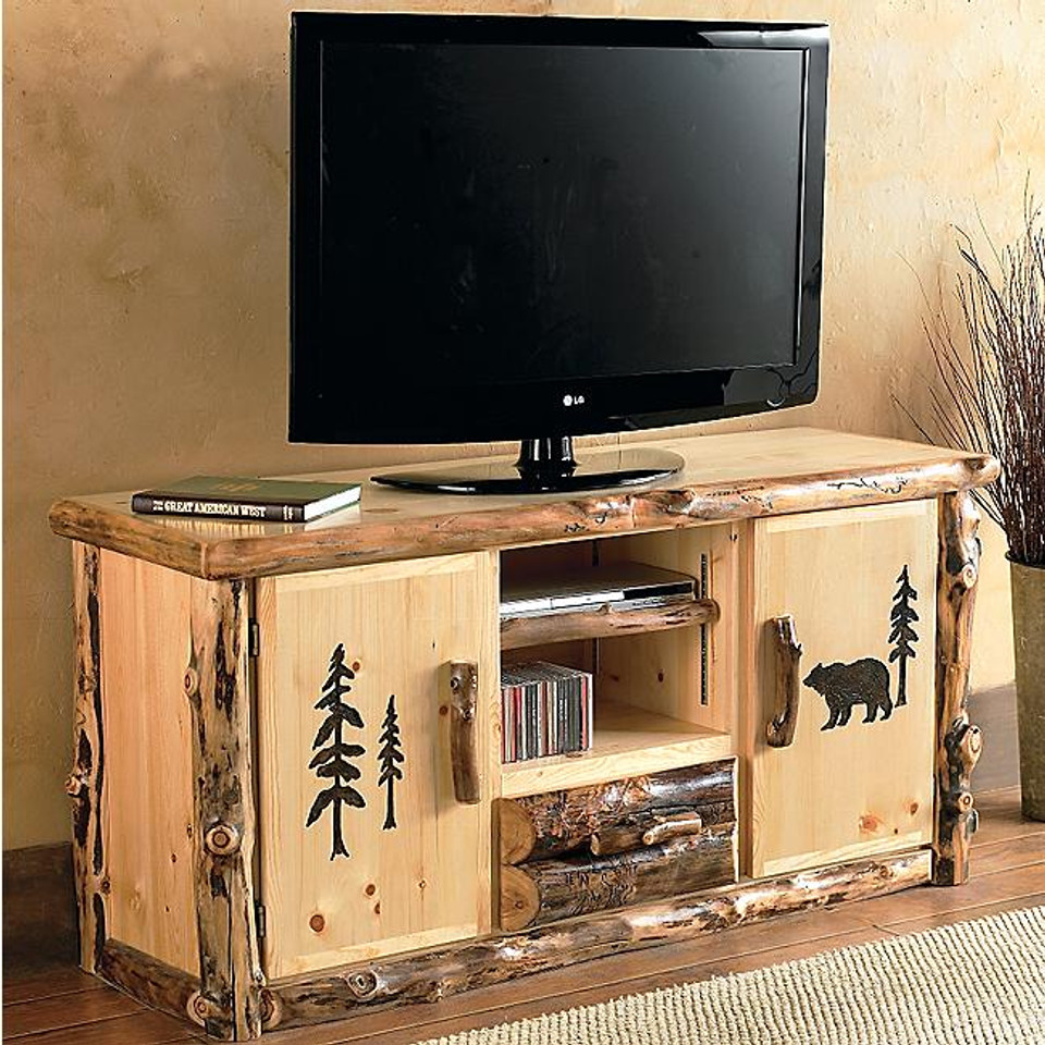 Rustic TV Stands & Entertainment Centers | Black Forest Décor
