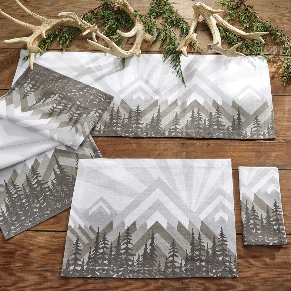 Rustic Table Linens and Table Top Decor | Black Forest Decor